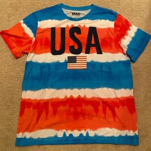 MAD Engine | Shirts | Mad Engine Usa Patriotic Stripe Tshirt | Poshmark